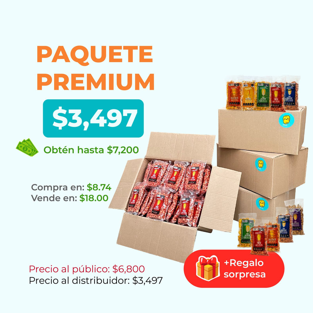 Maicitos Emprende tu negocio con snacks saludables